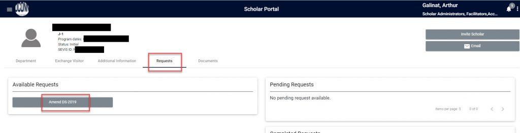 Amend Program Dates | Center for International Students & Scholars (CISS)